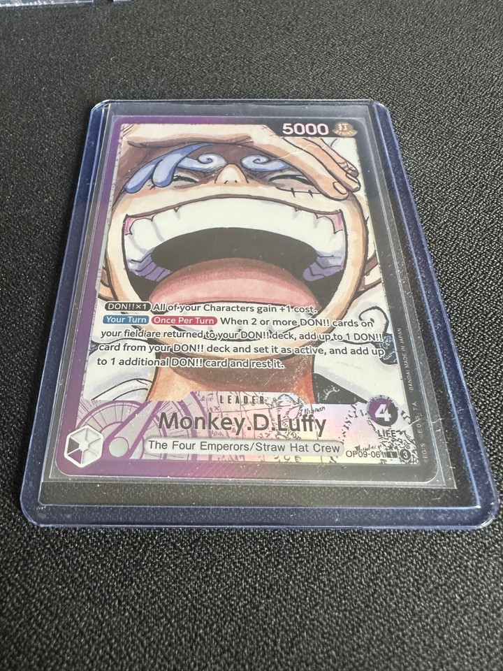 Monkey.D.Luffy (061) (Parallel) OP09-061 Emperors in the New World Foil ...