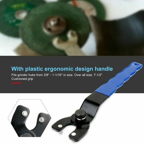 Adjustable Angle Grinder Pin Spanner Plastic Handle Wrench Pin Repair ...