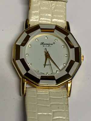 Working Ladies Gold Ronica V.I.P. Quartz Watch DB | eBay Australia
