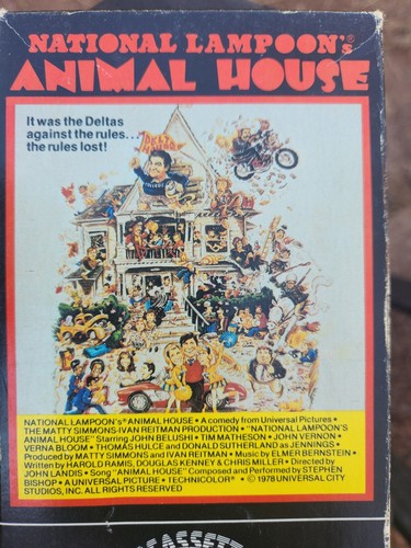 Animal House BETA not VHS 1978 Comedy Classic BETAMAX | eBay