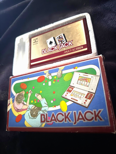 RARE BOXED 1985 Nintendo blackjack Game (multi screen) | eBay Australia