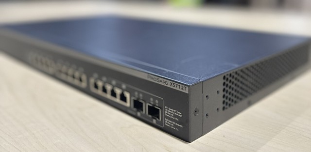 NETGEAR ProSafe XS712T 12 Port 10 GB Smart Switch - Black for sale ...