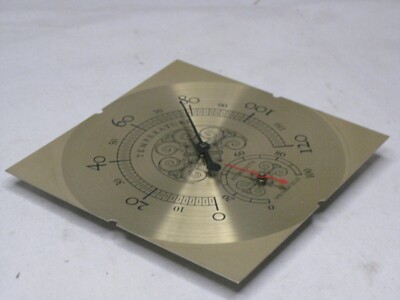 vintage SPRINGFIELD HUMIDITY TEMPERATURE gauge dial part | eBay