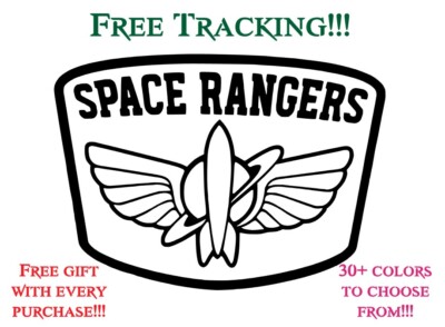 Space Ranger, Buzz Lightyear, Free Gift, Sticker, Vinyl Decal, Toy ...