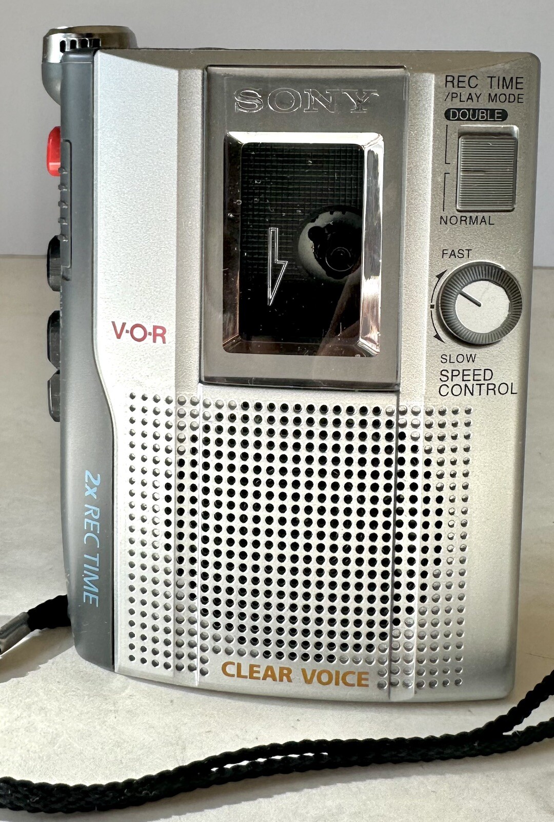 Sony TCM-200DV V-O-R Handheld Cassette Voice Recorder 2x REC Time FOR ...