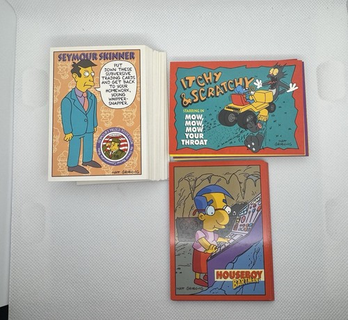 THE SIMPSONS SKYBOX TRADING CARDS (70) |SERIES 2 - 1994 | S1-40| I1-20 ...