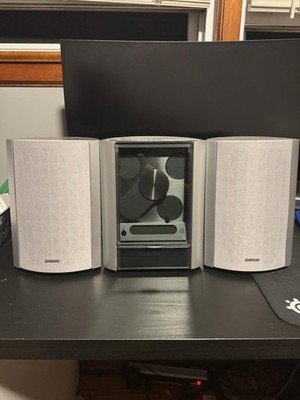 Sony CMT-EX5 Compact Vertical CD Player Stereo System with Remote ...