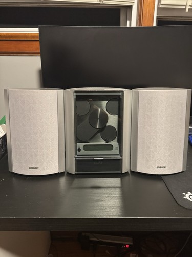 Sony CMT-EX5 Compact Vertical CD Player Stereo System with Remote ...