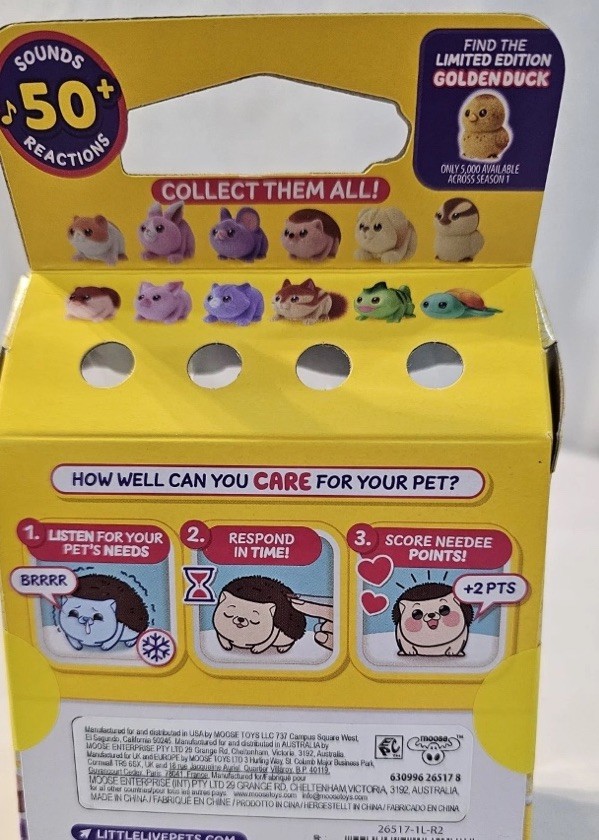 Little Live Pets NeeDees PLUMEE CAT Interactive Pet 50+ Sounds ...