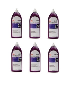 3M Perfect-It 33039 One Step Finishing Material, 32 fl-oz Bottle. (6 ...