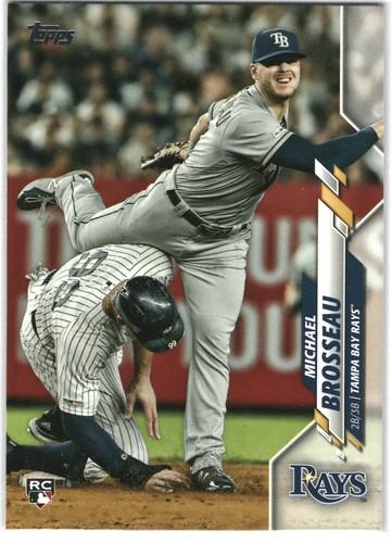 2020 Topps Series One Michael Brosseau Rookie Tampa Bay Rays #133 | eBay