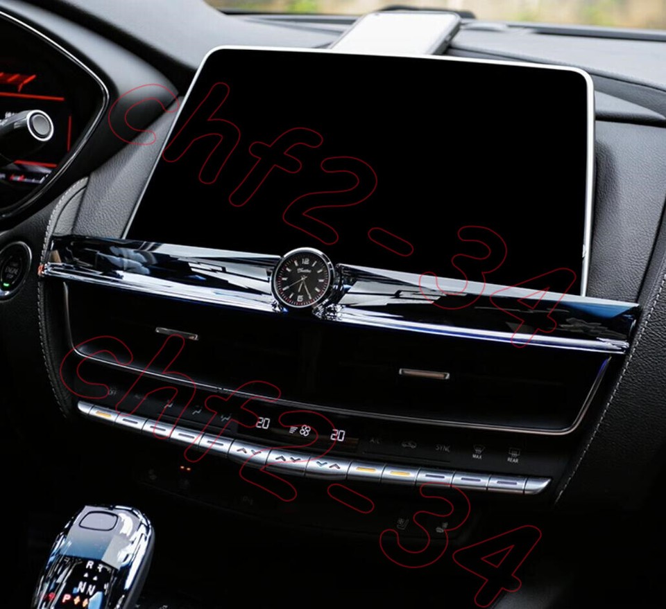 For Cadillac CT5 CT5-V 2020-24 Crystal timepiece Style Center console ...