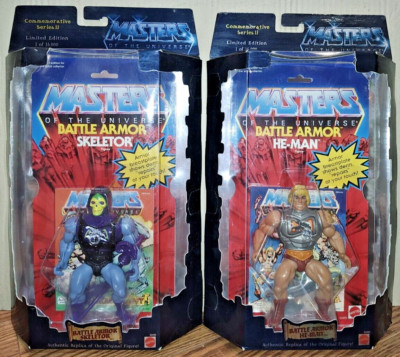Masters of the Universe Commemorative Set Battle Armor He-Man And ...