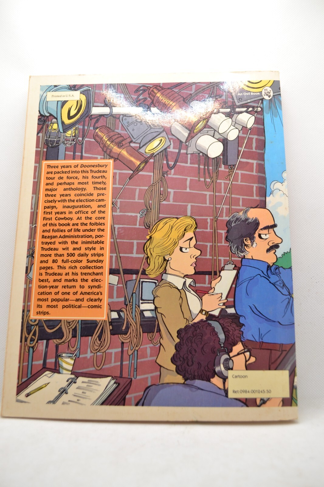 1984 Doonesbury Dossier Comic Book by G.B. Trudeau--Intro by Gloria ...