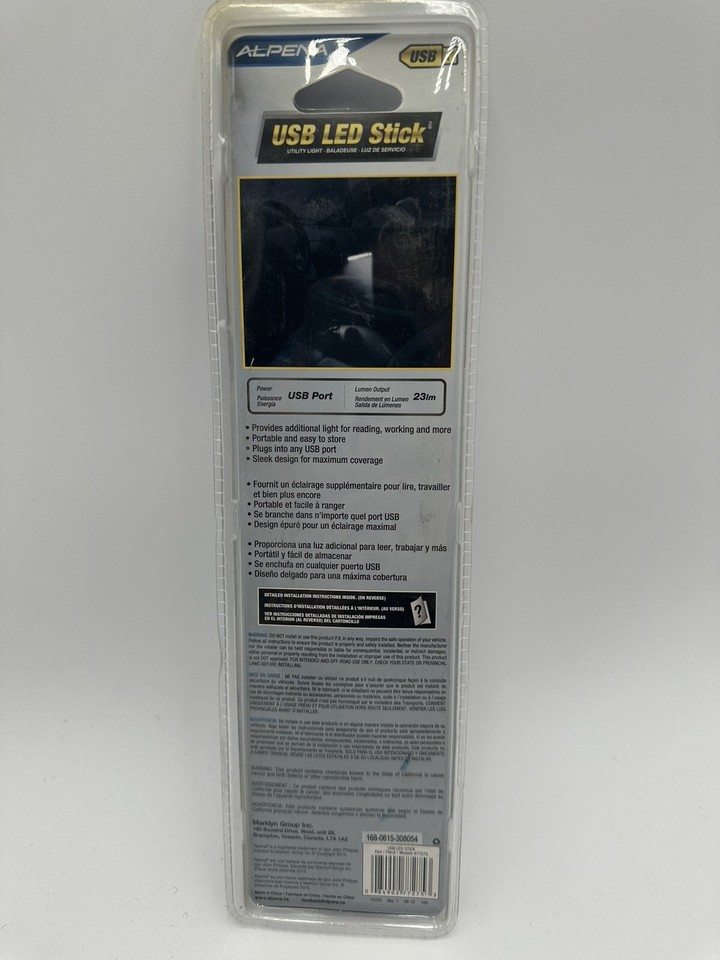 Alpena USB LED Stick USB Powered Accent and Utility Light | eBay