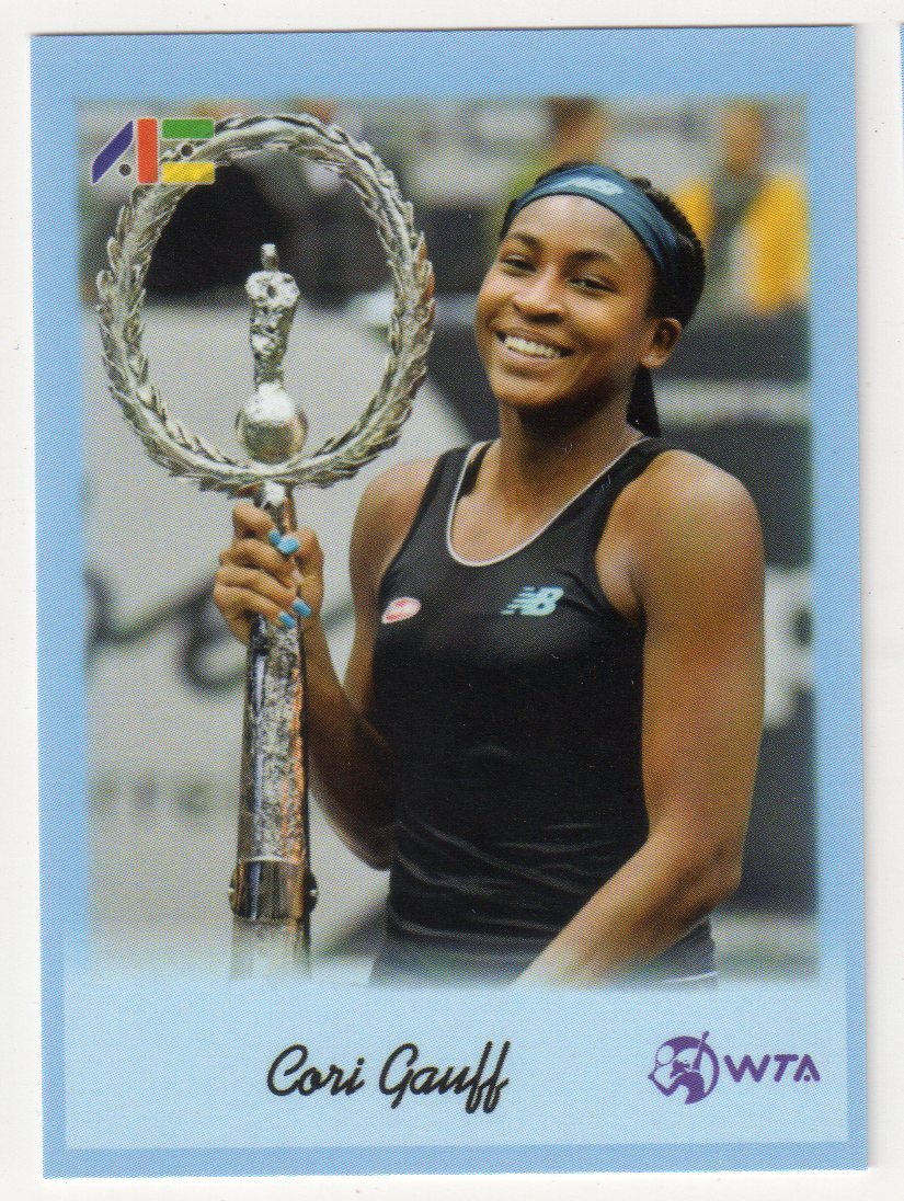 2020/21 CORI COCO GAUFF ALL SPORTS BLUE PARALLEL ROOKIE #11/50 WTA! nc ...