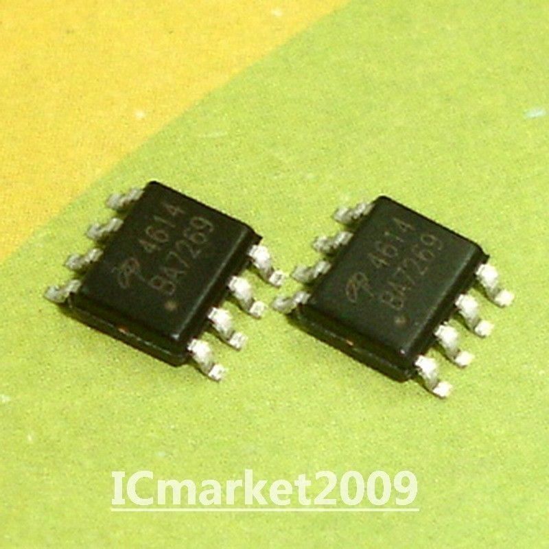 50 PCS AO4614 SOP-8 4614 Complementary Field Effect Transistor Mosfet Chip IC | eBay