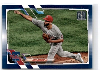 2021 Topps #317 Jake Arrieta Royal Blue | eBay