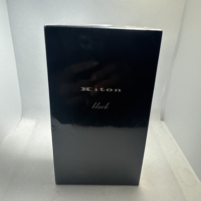 Kiton Black For Men Cologne 4.2 oz ~ 125 ml EDT Spray SEALED | eBay