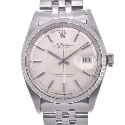 ROLEX Oyster Perpetual DATEJUST 16030 Cal.1570 Automatic Men's Watch R ...