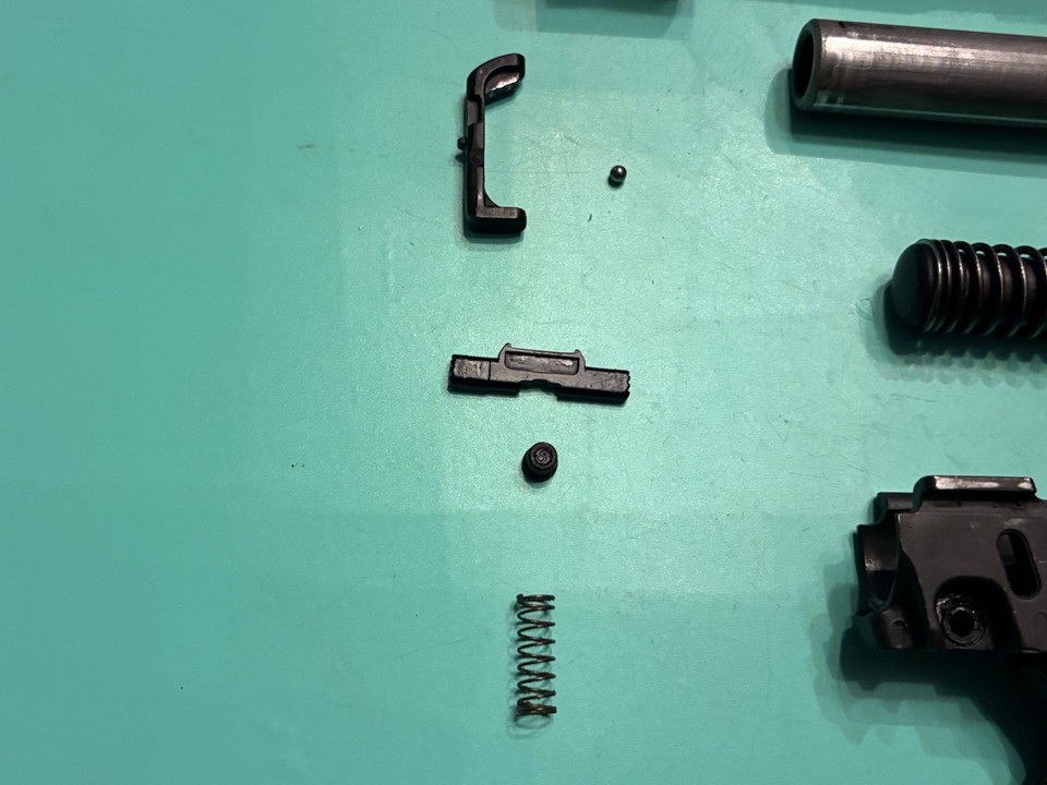 USED OEM TAURUS G3 SLIDE BARREL LOWER PARTS TRIGGER SAFETY EJECTOR PINS ...