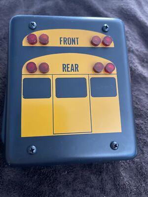 AEROFLASH 164-0011 8 LAMP SURFACE MOUNT WARNING LIGHT MONITOR, NEW ...