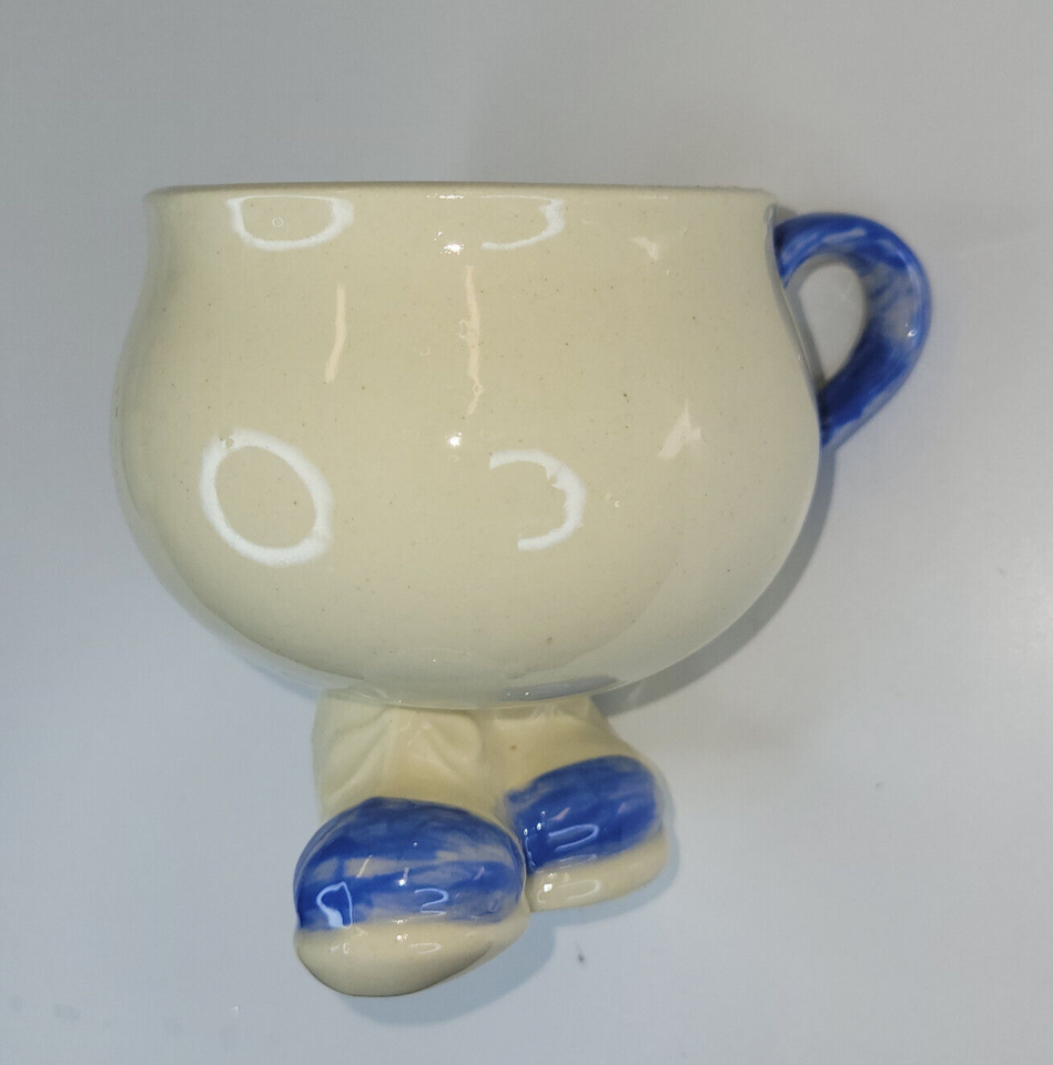 Whimsical Coffee Mug - Standing on Feet - Hand Made Ceramic | eBay