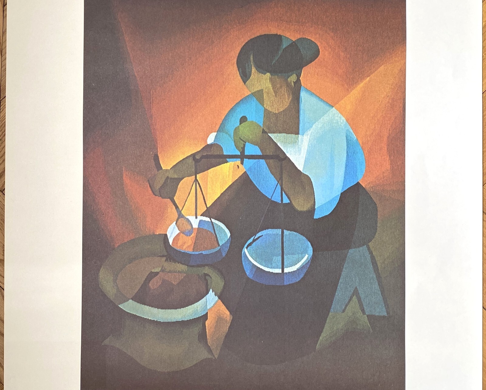 LOUIS TOFFOLI ORIGINAL ART POSTER EXHIBITION GALERIE ART MURAL 1981 ...