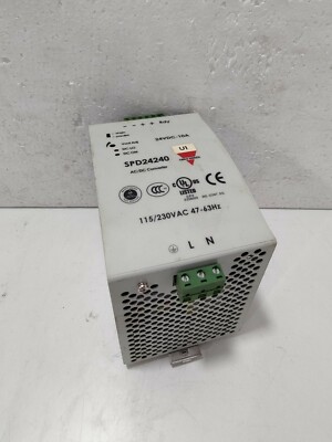CARLO GAVAZZI SPD24240 SWITCH MODE 24VDC 10A POWER SUPPLY AC/DC ...