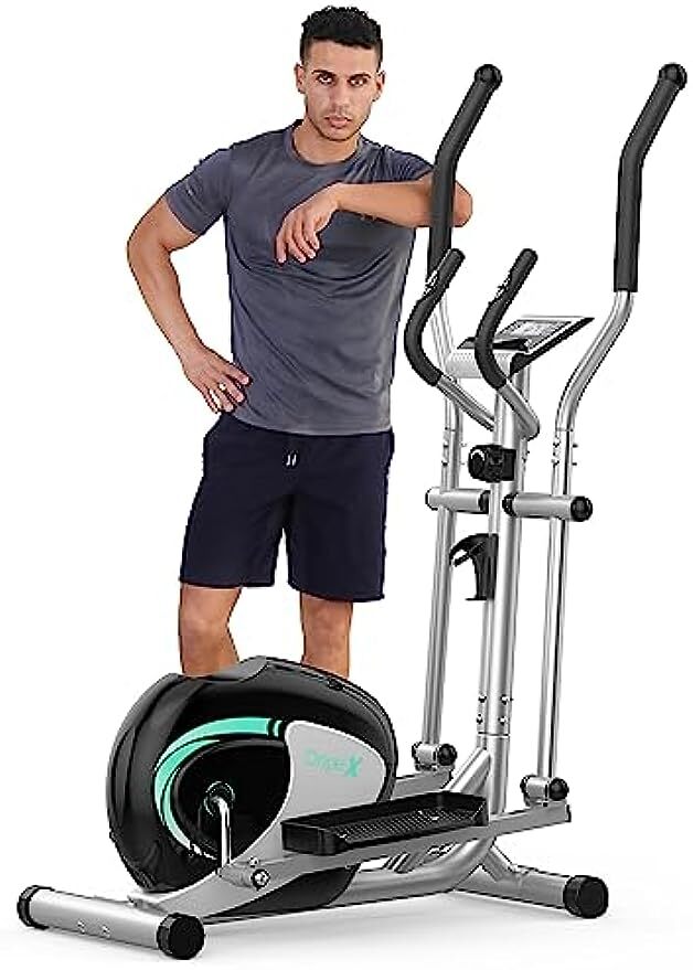 Home Elliptical Machine Cross Trainer Exercise Machine Fitness Workout ...