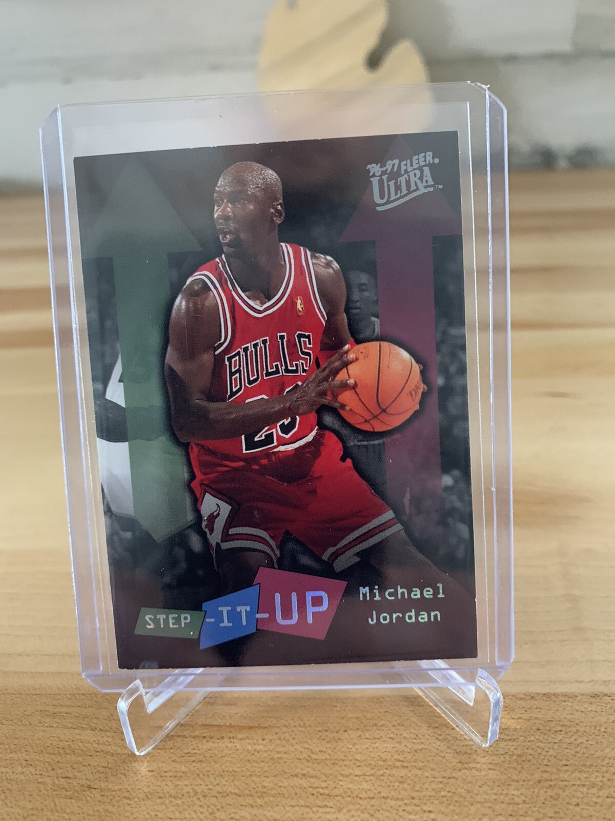 1996-97 FLEER ULTRA MICHAEL JORDAN STEP IT UP #280 | eBay