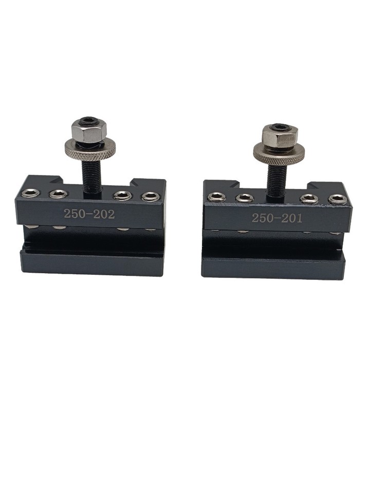BXA Wedge Type Quick Change Tool Post Set For Lathe Swing 10-15”，250 ...