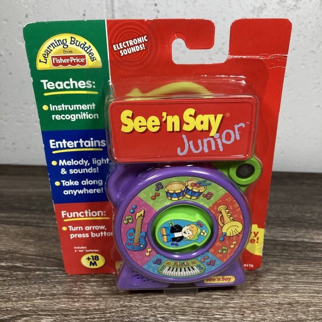 2004 Mattel Fisher See N Say Junior Musical Instruments W/ Clip for ...