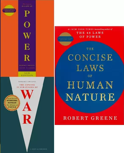 Robert Greene Collection 3 Books Set - [CONCISE] Power, War, Human ...