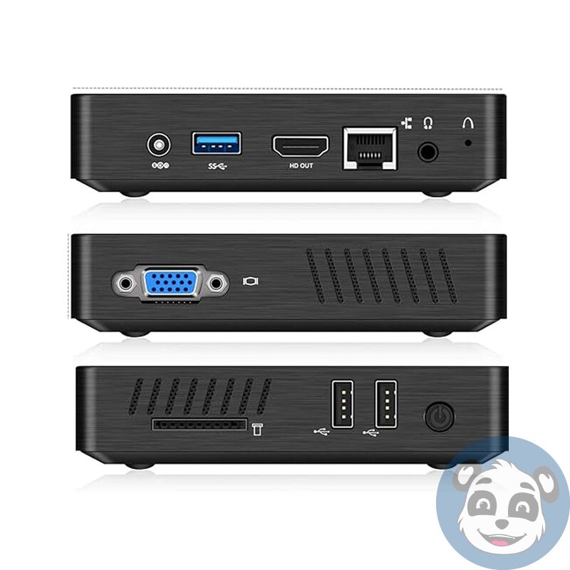 MINISFORUM Z83-F Pro Mini PC, Intel Atom X5-Z8350, 4GB DDR3, 64GB eMMC ...