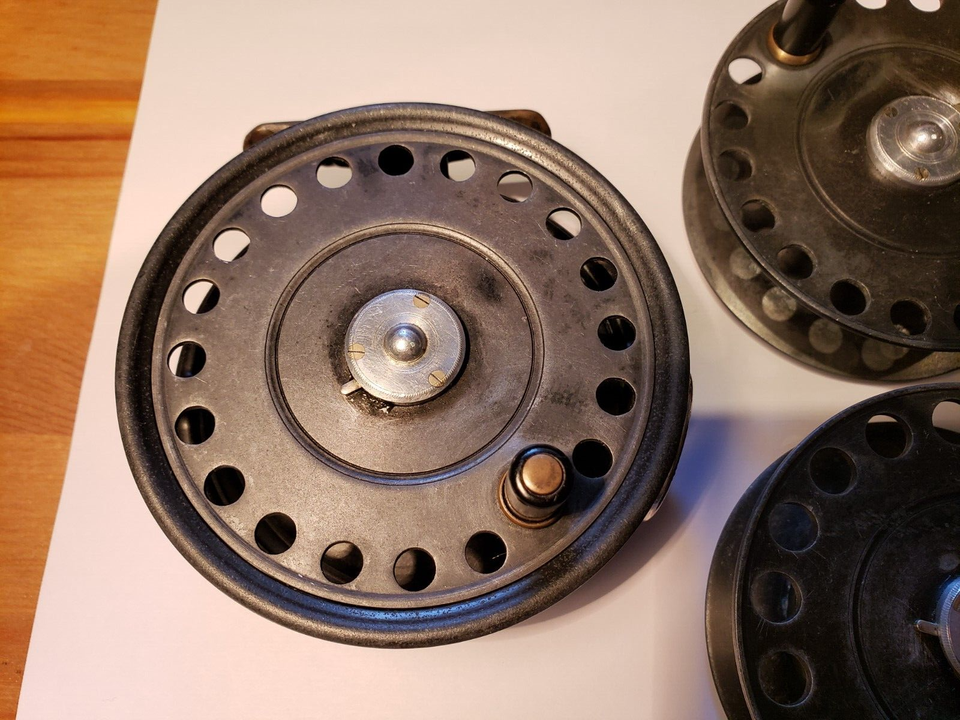 HARDY 3 SCREW LATCH 3 3/4 ST GEORGE RHW FLY REEL 2 EXTRA SPOOLS | eBay