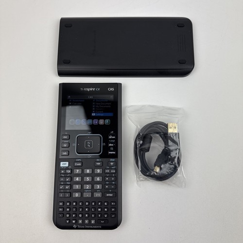 Texas Instruments TI-NSPIRE CX CAS Graphing Calculator w USB Cable ...