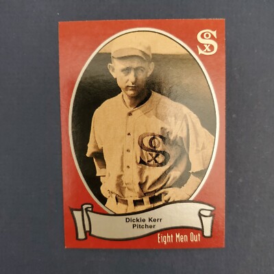 DICKIE KERR - 1988 PACIFIC "EIGHT MEN OUT" CARD #97 PACK FRESH LOOK ...