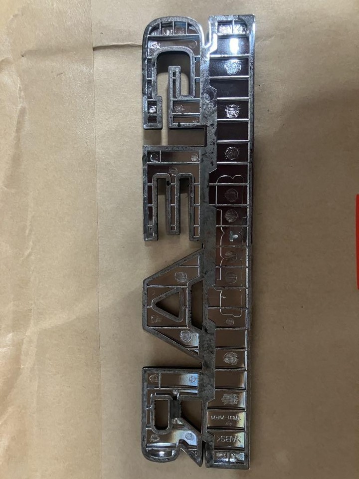 Suzuki Spacia Gear Emblem Black Painted Used Logo Badge | eBay