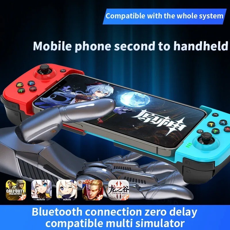 Mobile Phone Game Controller Gamepad Joystick Wireless iPhone Android ...