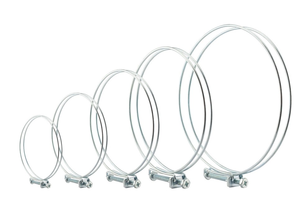 Ventilation Hose Clips, Extraction Ducting Clips/ Clamps, Duct Hose ...
