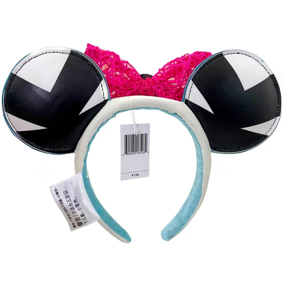 DisneyParks Ears Gwen Spider-Man Minnie Mouse Pink Bow Mickey Headband ...