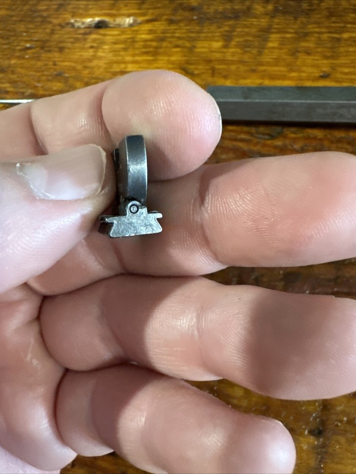 Vintage Lyman Folding Rear Rifle Sight With A .3665 Dovetail. Vintage ...