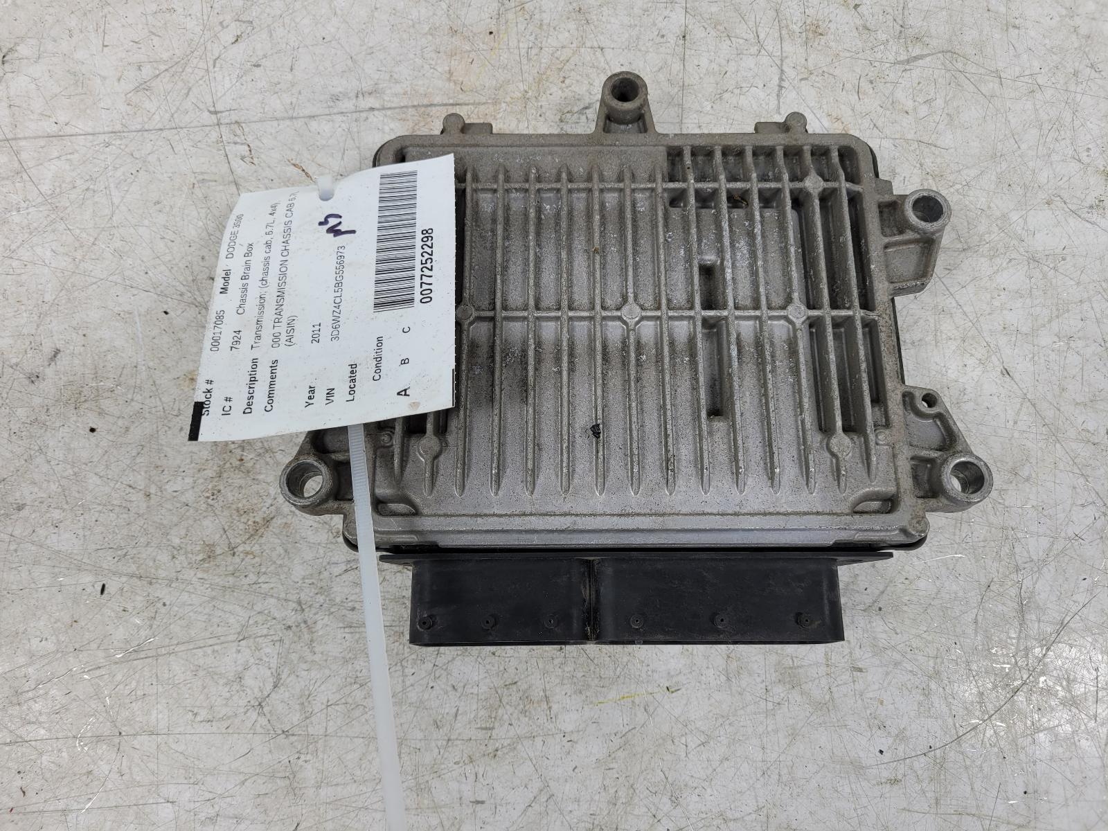 2011-2012 Dodge Ram 3500 6.7L Diesel Engine Brain Box, ECM ID ...