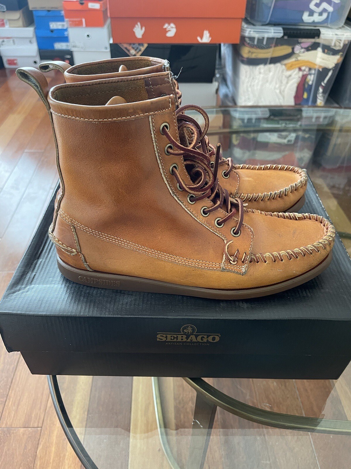 2011 Ronnie Fieg x Sebago Seneca Whip Stitch Boots sz… - Gem