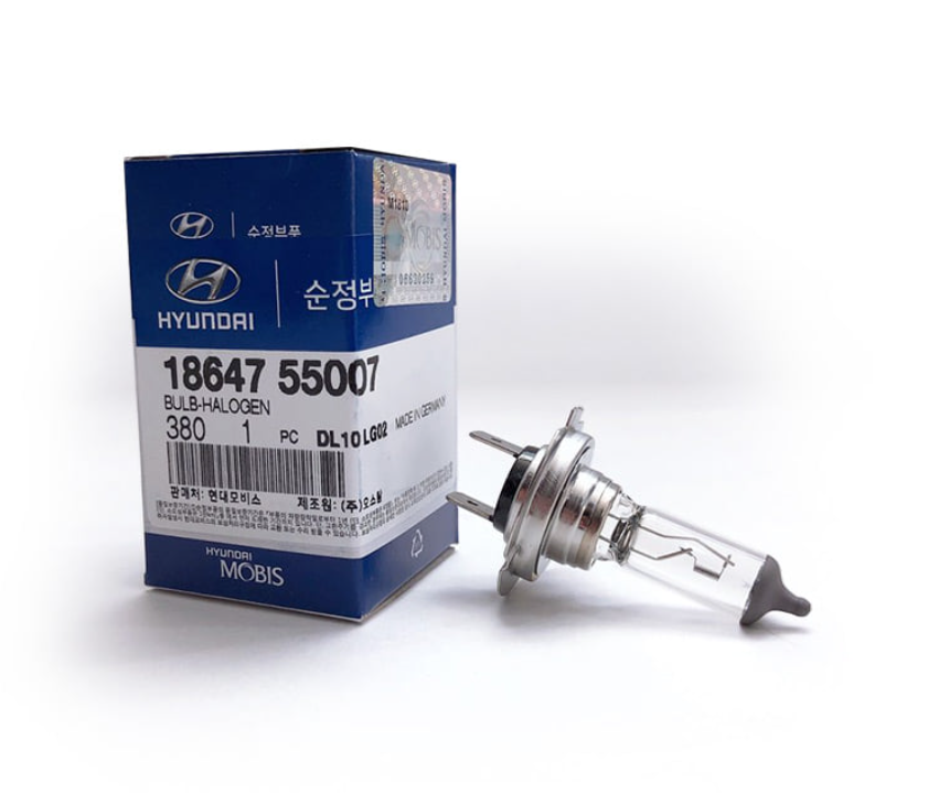 OEM 18647-55007 BULB-HALOGEN Front H7 12V Ems 1ea for Hyundai H350 2016 ...