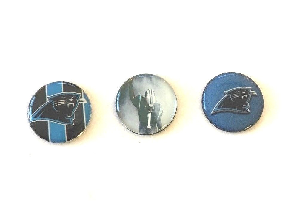 Carolina Panthers inspired Set of 3 Magnets | eBay
