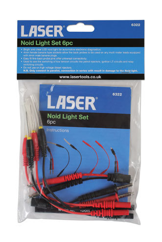 NOID LIGHT TESTER TOOL SET 6 PIECE - BRIGHT AND CLEAR EASY TO FIT ...
