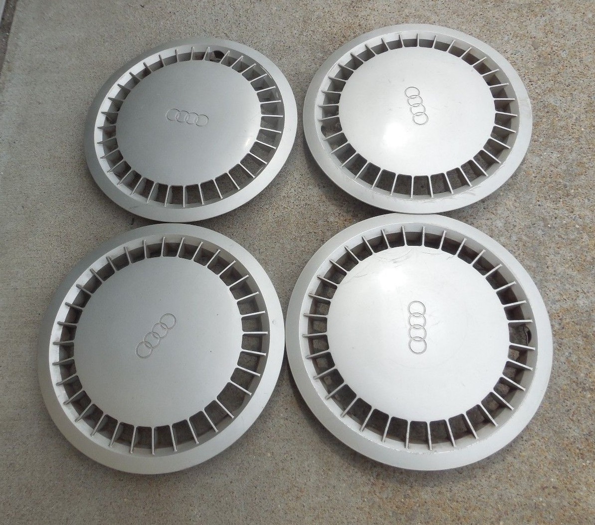 14" 1985 86 87 88 Audi 5000 32 slots Hubcaps Wheel Covers | eBay