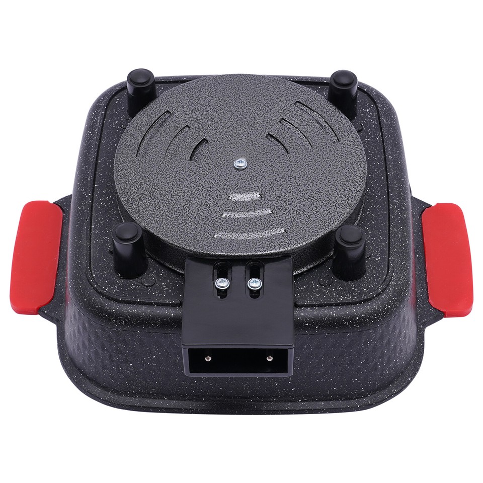 2 in1 Electric Hot Pot BBQ Grill Portable Smokeless Barbecue Pan Grill Hot Pots | eBay